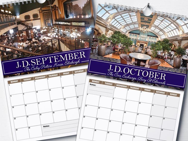 Britain's Best Wetherspoons 2025 Calendar Funny Christmas Secret Santa ...