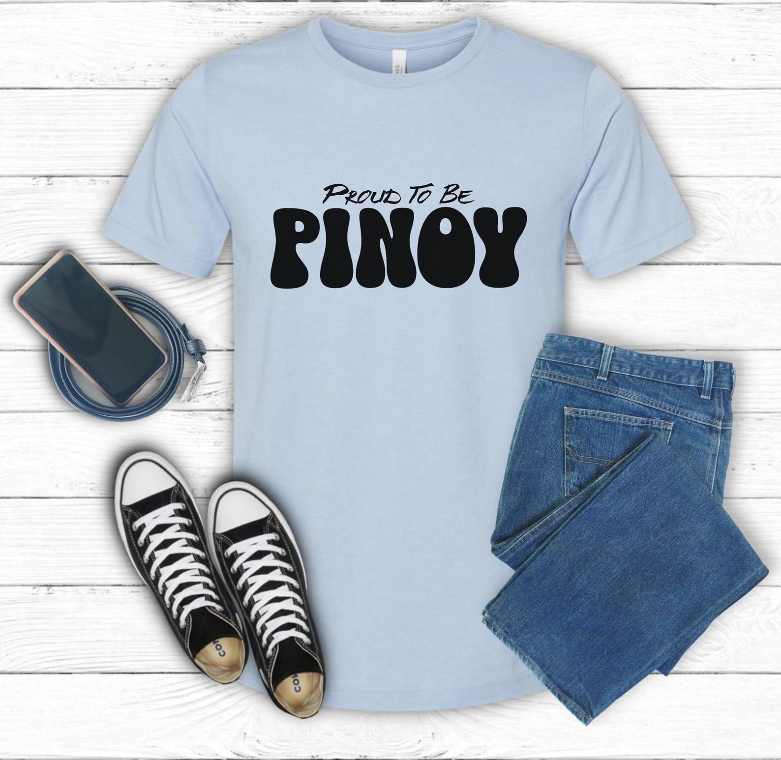 Pinoy T Shirt, Proud to Be Pinoy Simple Shirt Design, Filipino Shirts ...