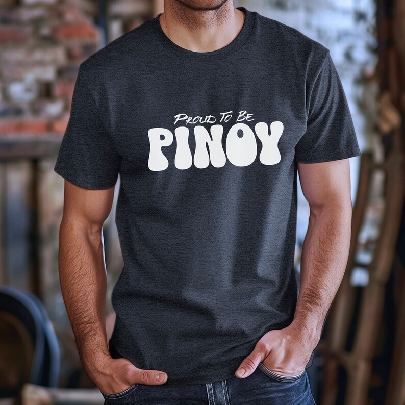 Pinoy T Shirt, Proud to Be Pinoy Simple Shirt Design, Filipino Shirts ...