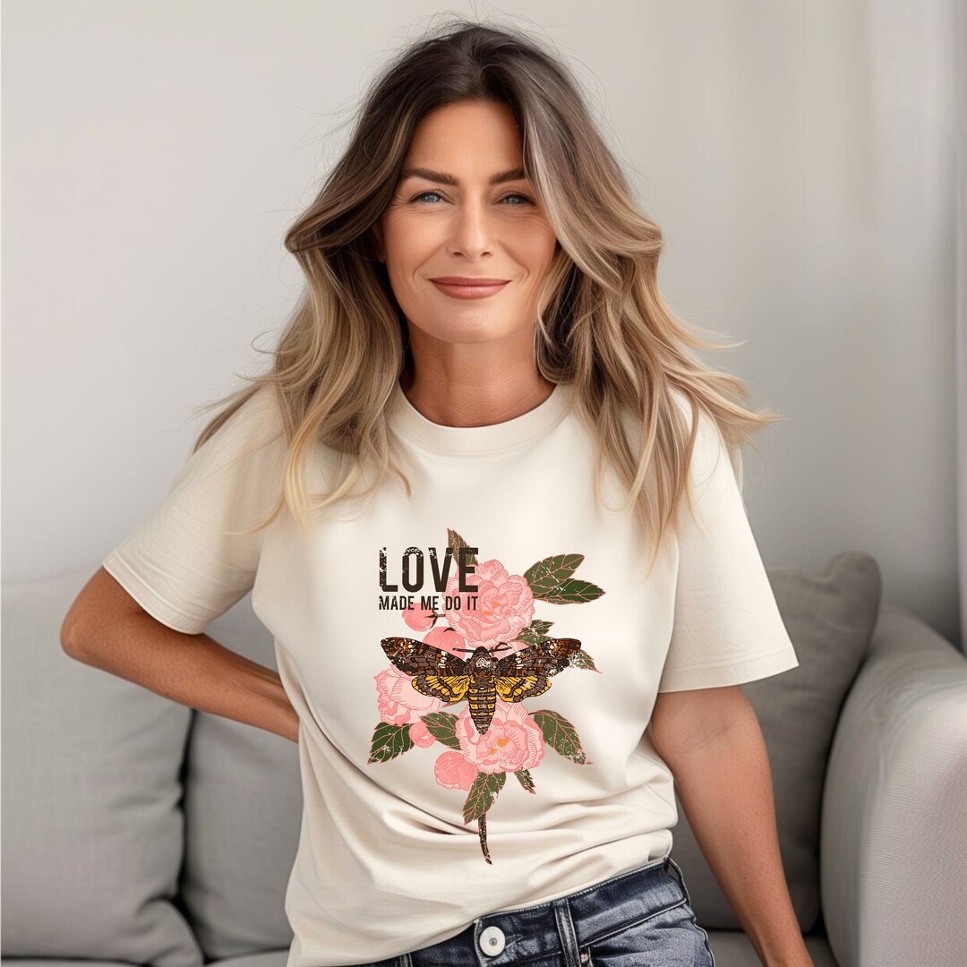 Rose Flower Shirt, Pink Roses Tshirt, Floral Graphic Tee, Flower Tees ...