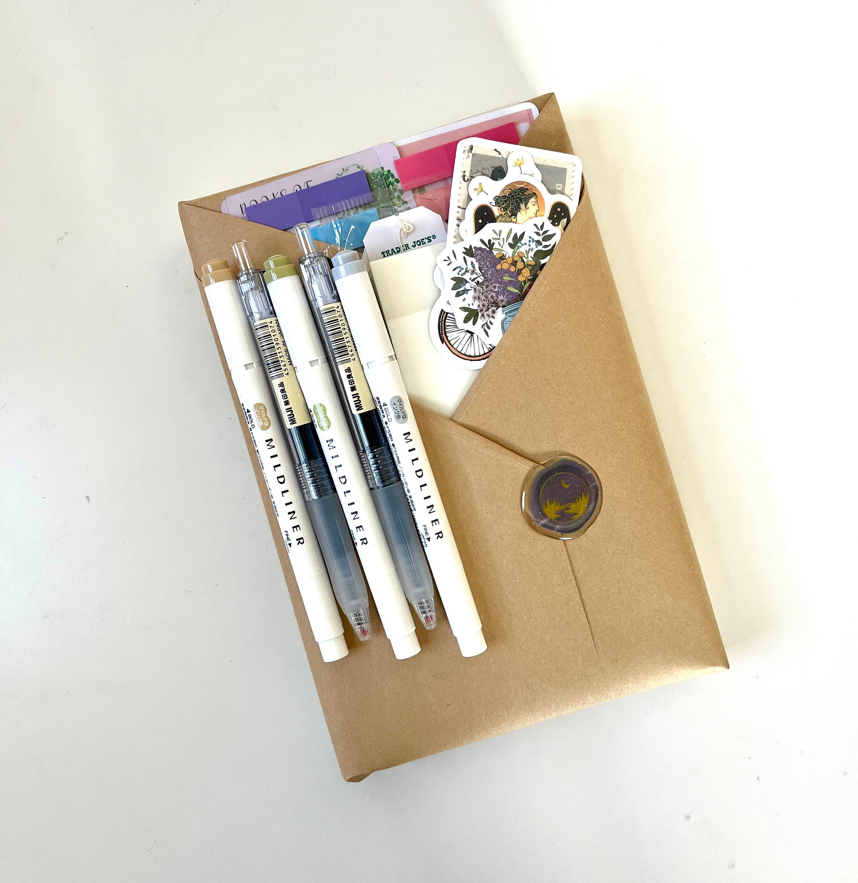 Book Annotation Kit Supplies, Tabs, Pens, Highlighters Gift for Book ...