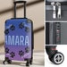 Small Personalized Suitcase, Dog Lover,paw,dog Names,family Dogs ...