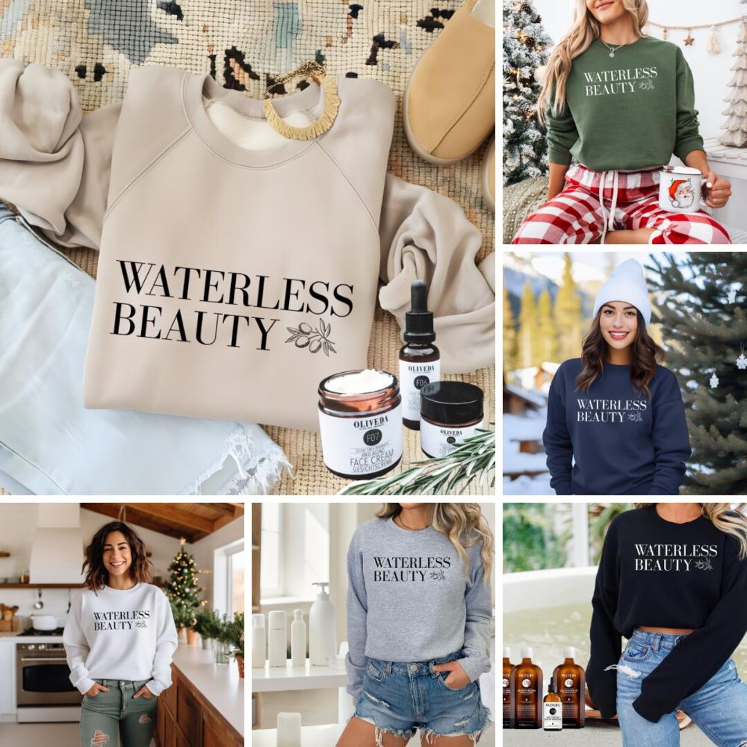 Waterless Beauty1,crewneck,olive Tree People Merch,oliveda Apparel ...