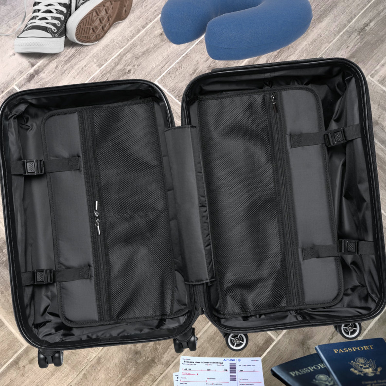Small Personalized Suitcase, Dog Lover,paw,dog Names,family Dogs ...