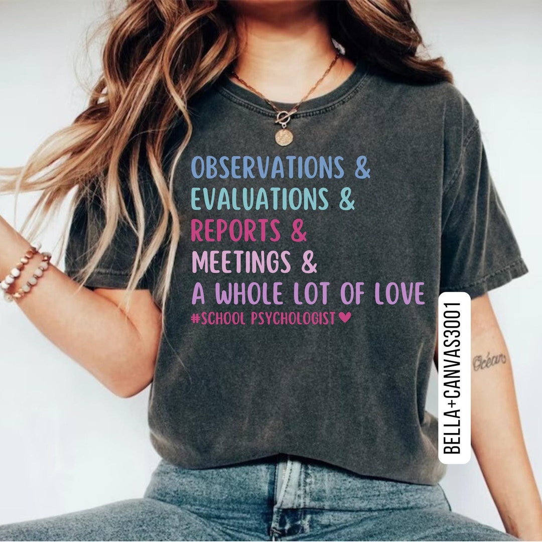 Therapist Shirt, Mental Health Tee, School Psychologist Gift ...