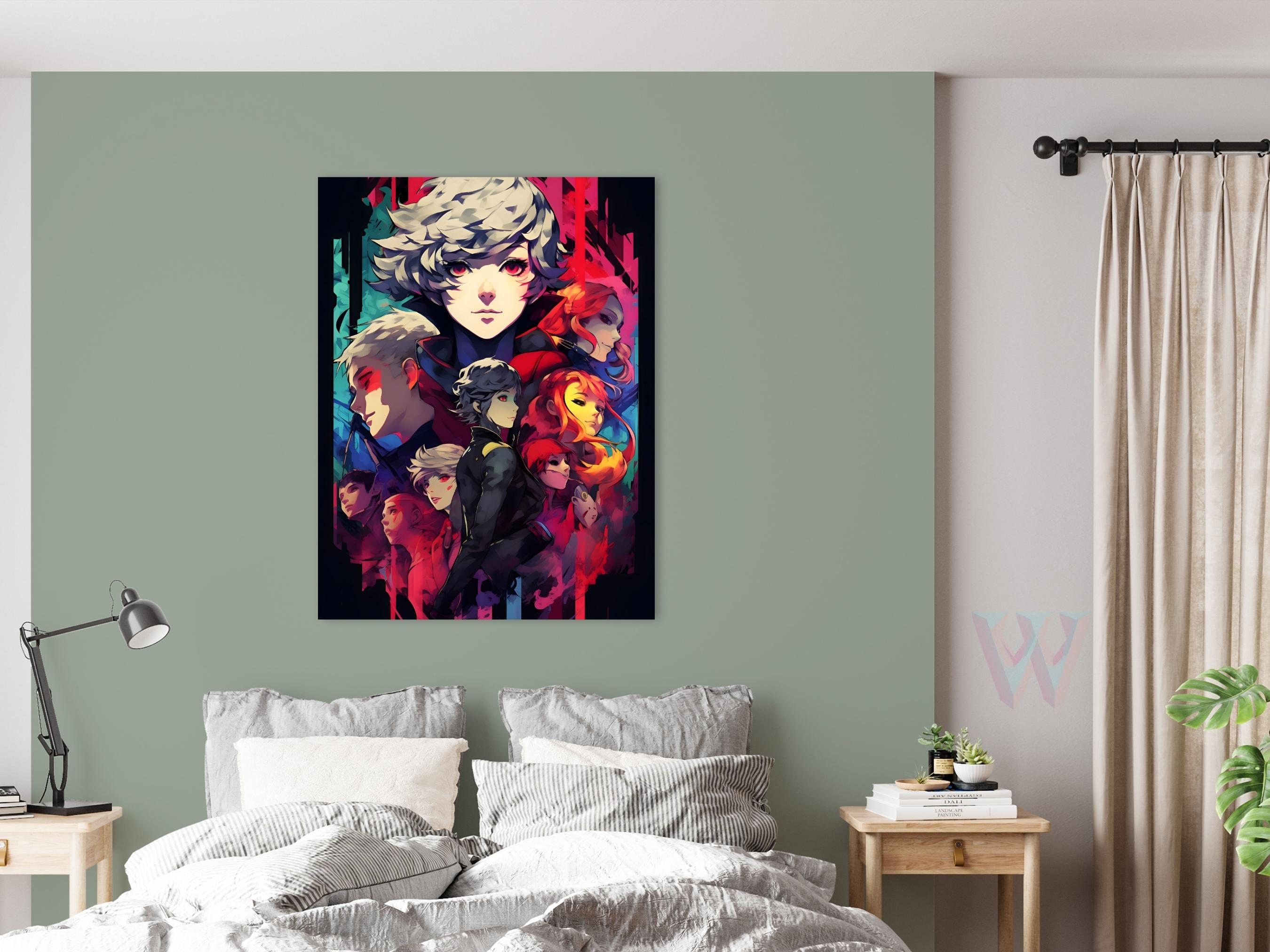 Persona Poster High Quality Anime Art Print Manga Wall - Etsy