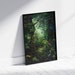 Nature Wall Art Green Nature Poster, Botanical Illustration Print ...
