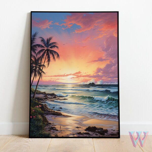 Sunset Beach - Etsy