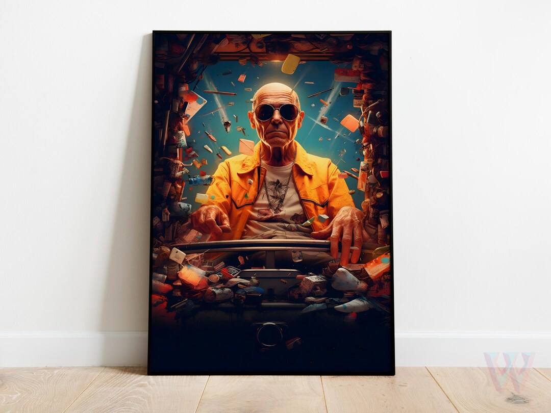 Hunter S Thompson Poster, Sheriff Poster, 1970 Poster, Gonzo Hunter S ...