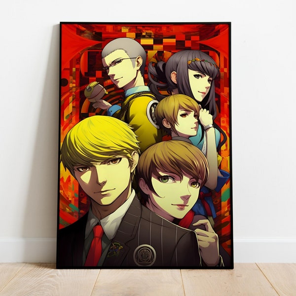 Persona 4 Poster - Etsy