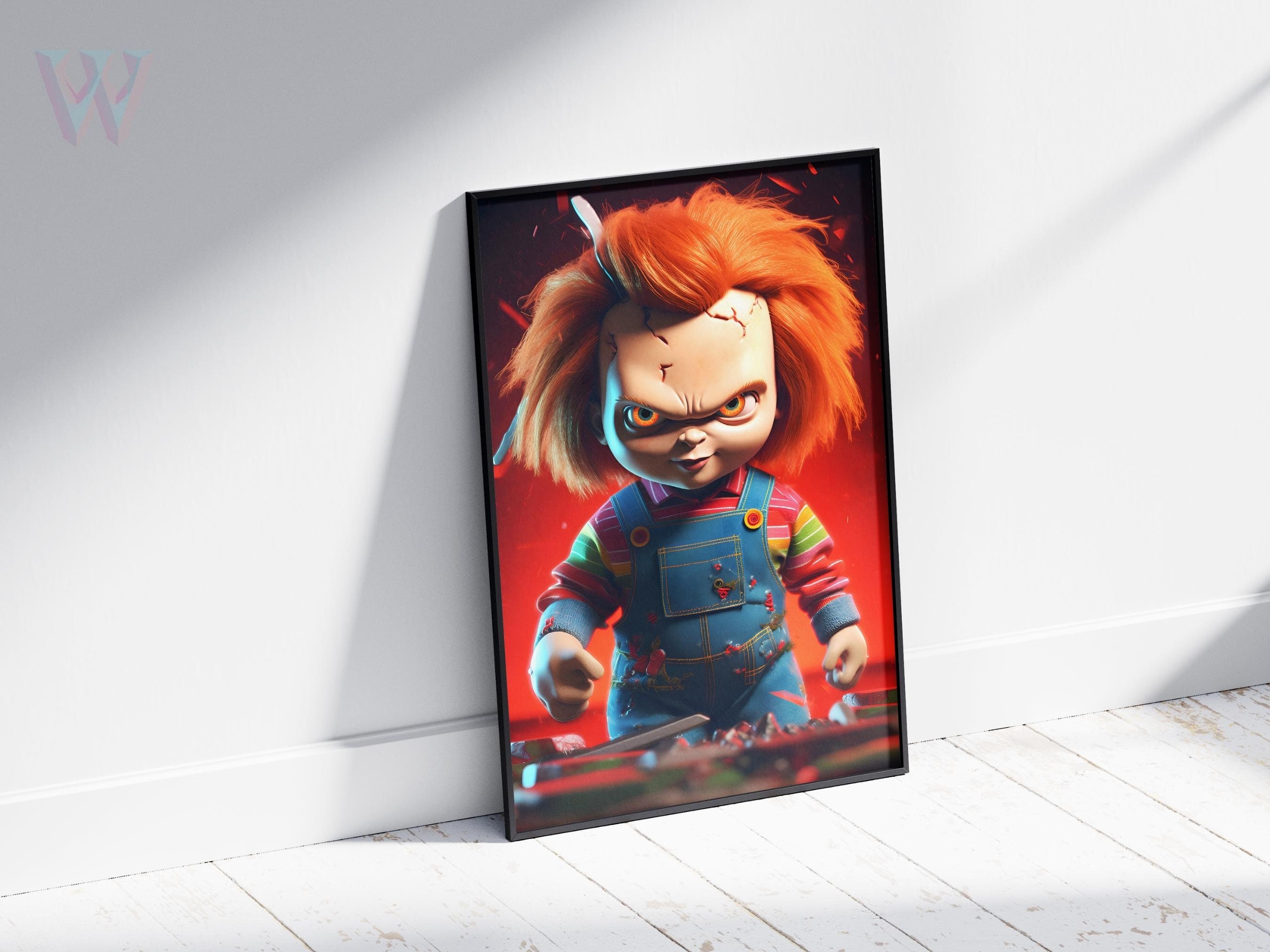 Seed of Chucky Poster, Horror Movie Art, Vintage Wall Decor, Cult ...