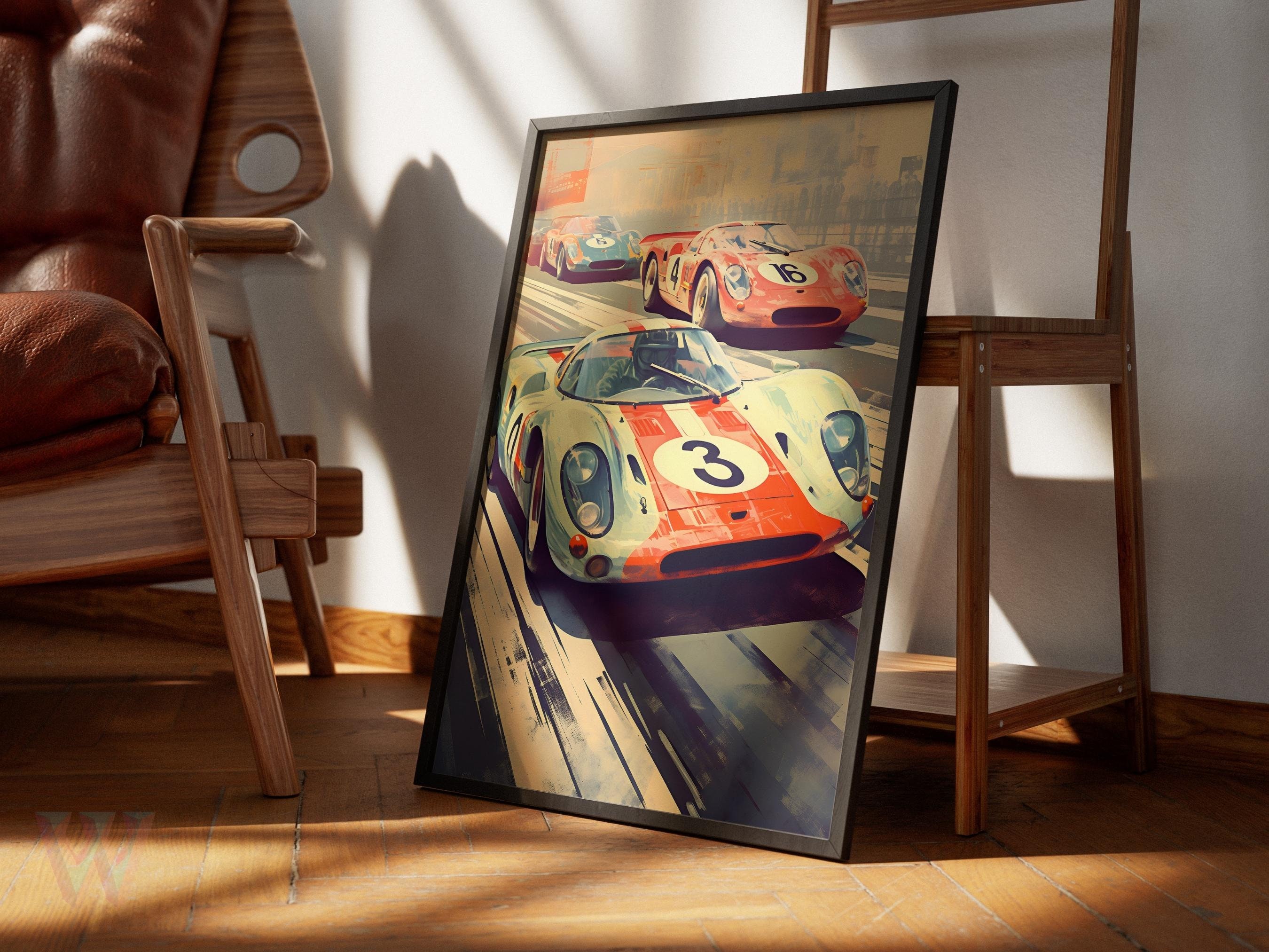 Le Mans Poster Le Mans Hypercars Poster Vintage Le Mans - Etsy