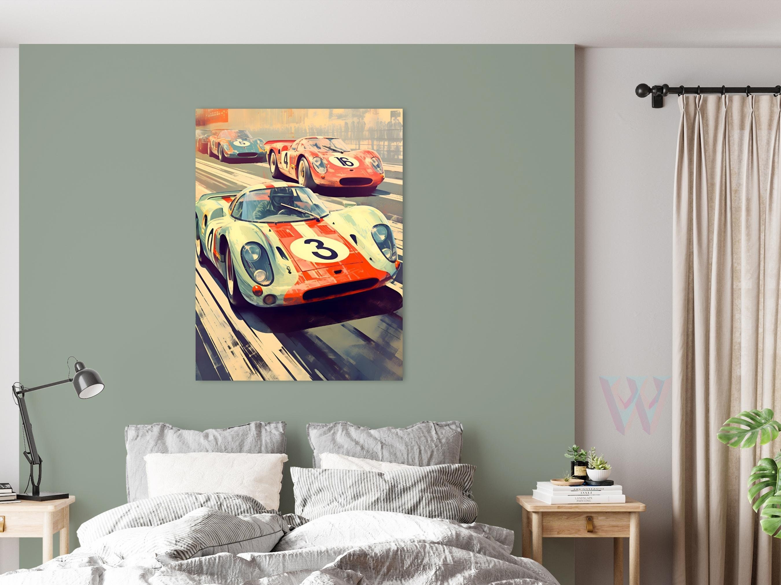 Le Mans Poster Le Mans Hypercars Poster Vintage Le Mans Poster Le
