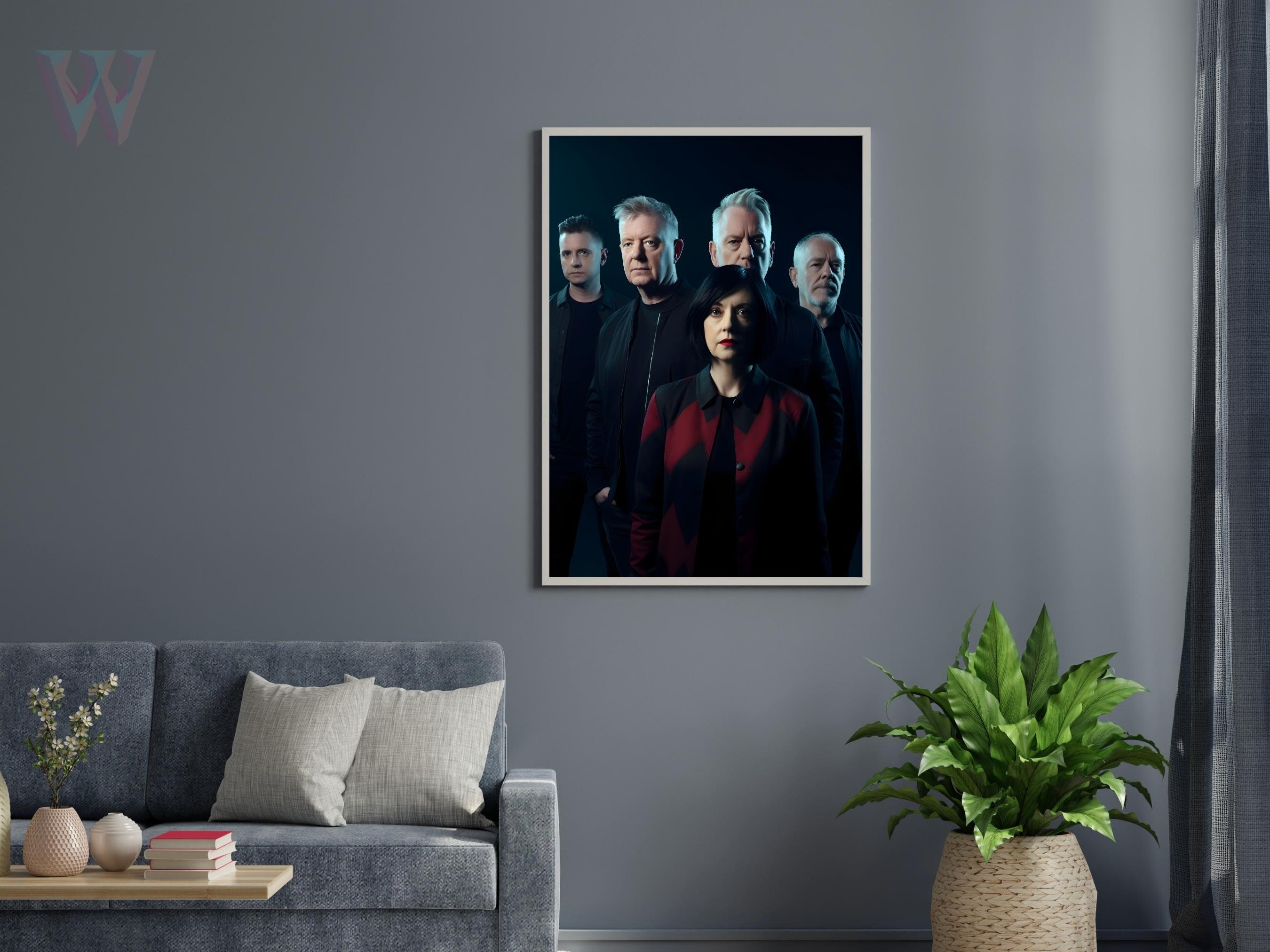 New Order Poster, Vintage New Order Band Poster, New Order Concert ...