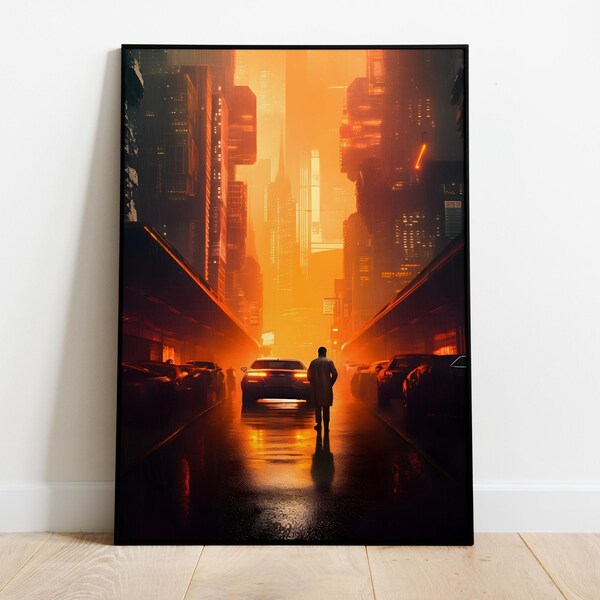Modern Movie Poster - Etsy