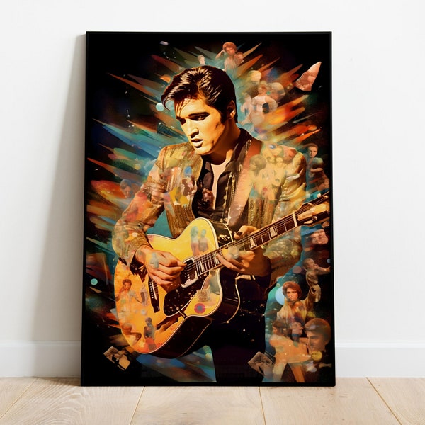 Elvis Presley Poster - Etsy