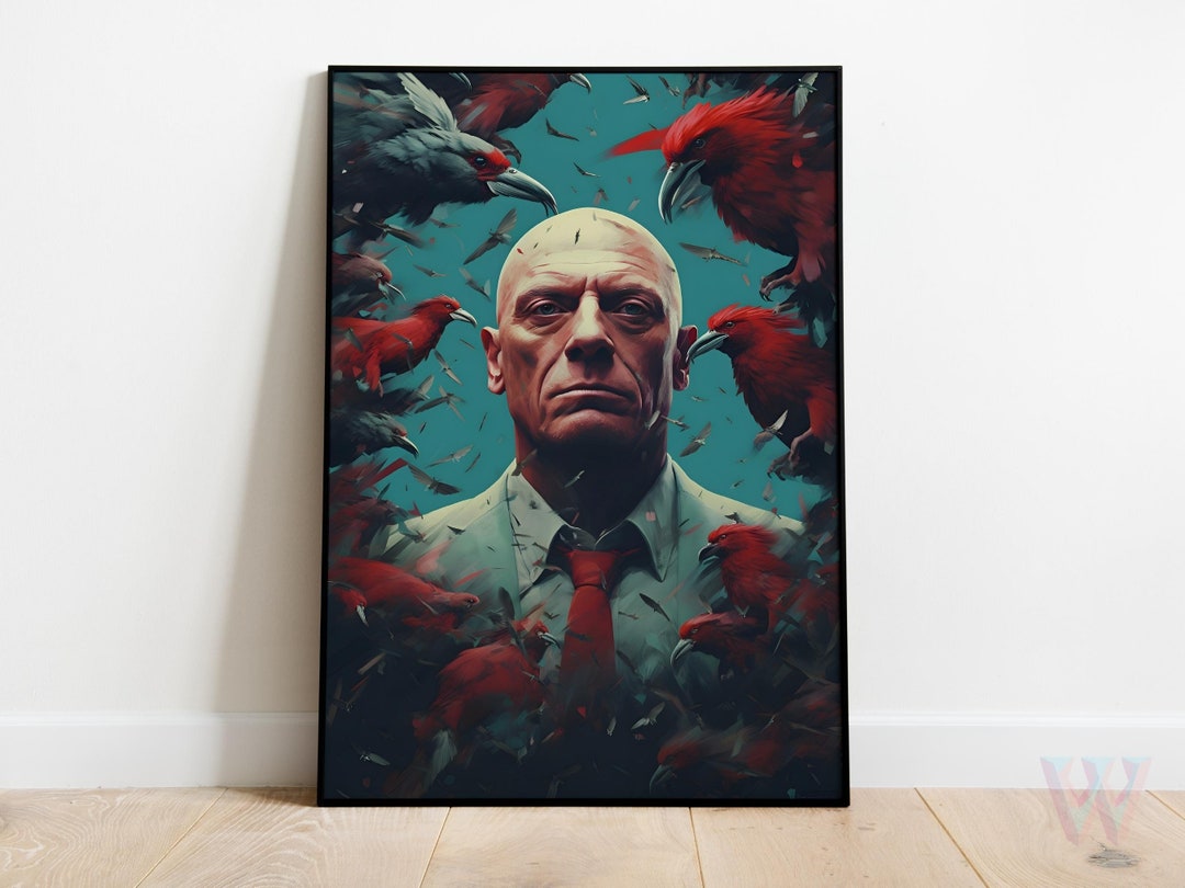 Birdman Movie Poster, Michael Keaton Illustration, Riggan Thomson ...