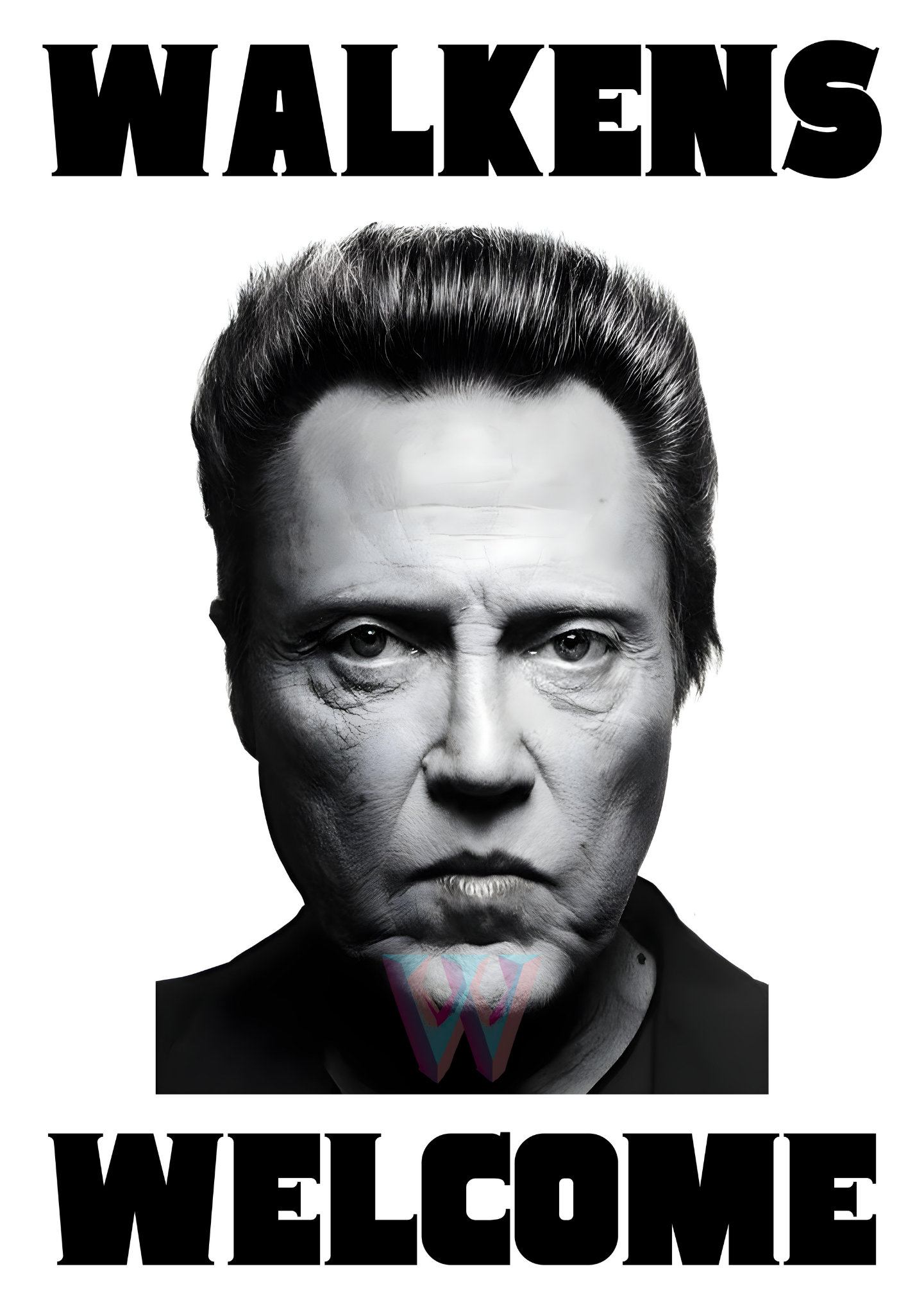 Christopher Style Walkens Welcome Humorous Digital Art Poster, A4 ...
