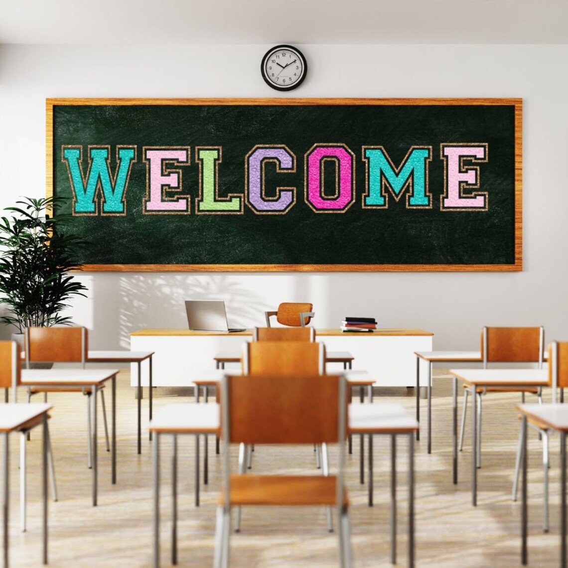 Varsity Patch Letters PNG - Etsy