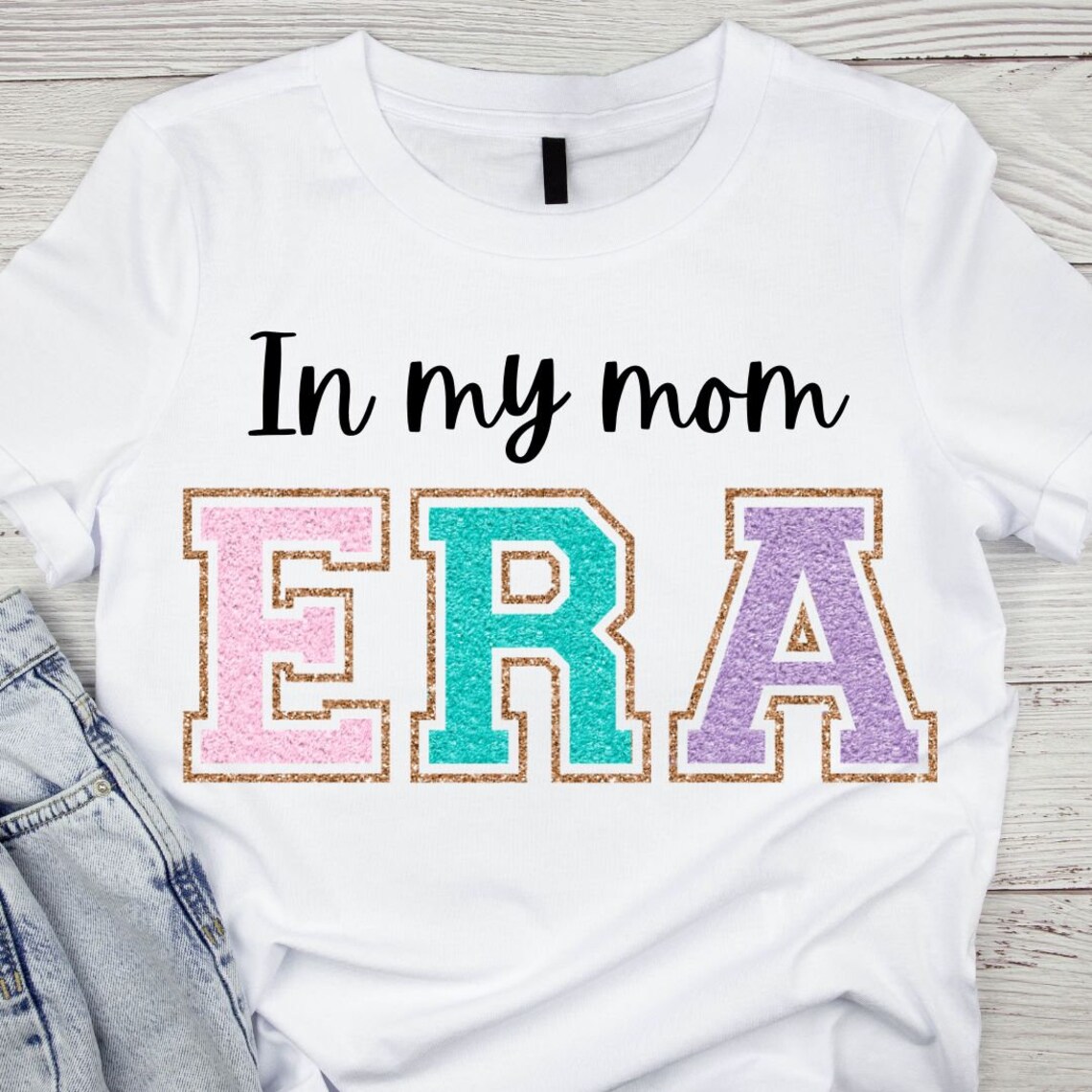 Varsity Patch Letters PNG - Etsy