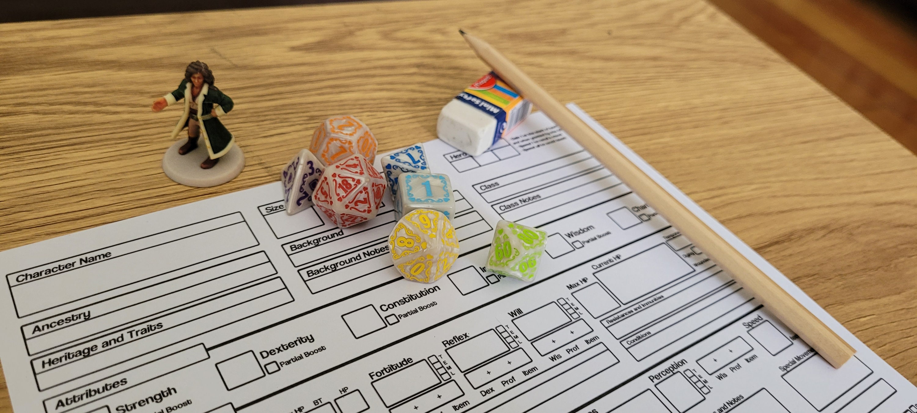 Pathfinder Second Edition Remastered Character Sheet - Etsy