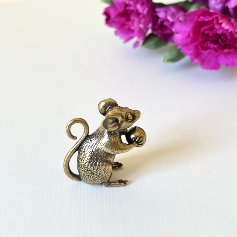Mouse Figurine - Etsy