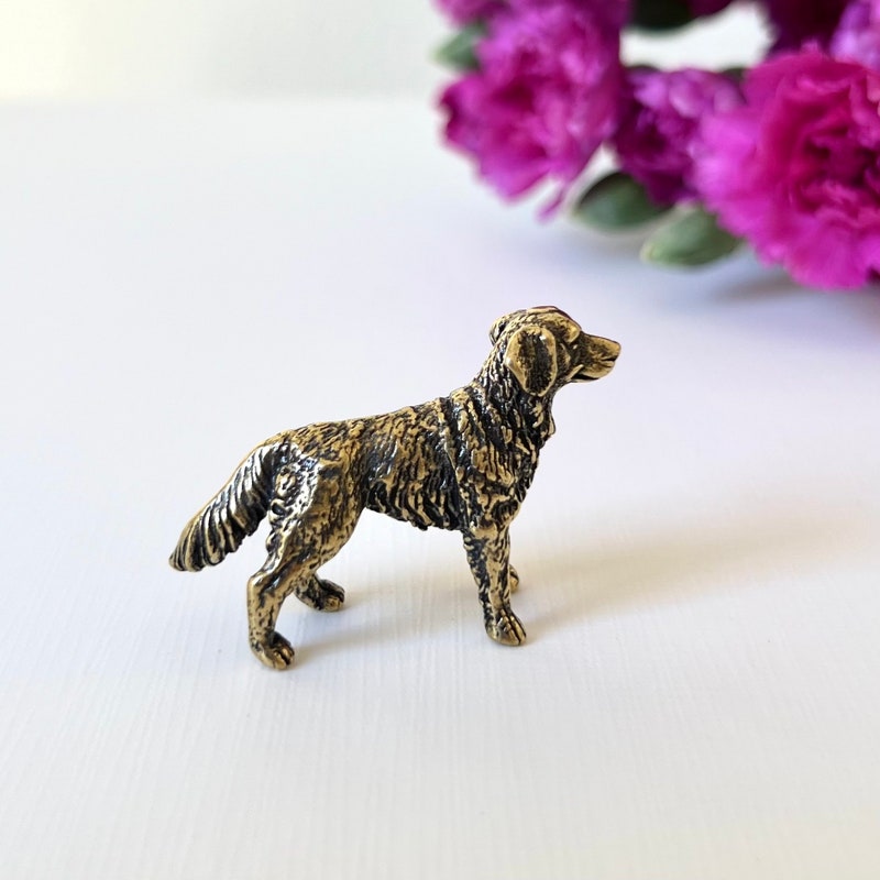 Mini Dog Figurine Metal - Etsy