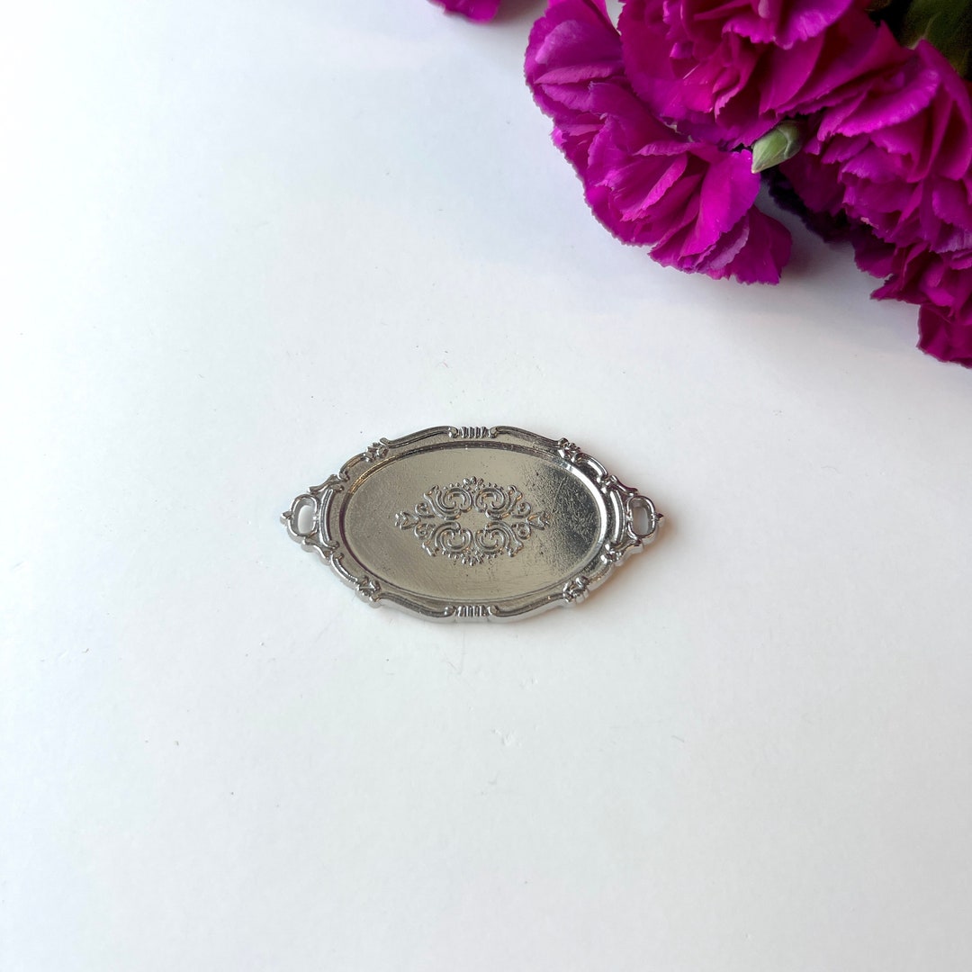Miniature Silver Tray - Etsy