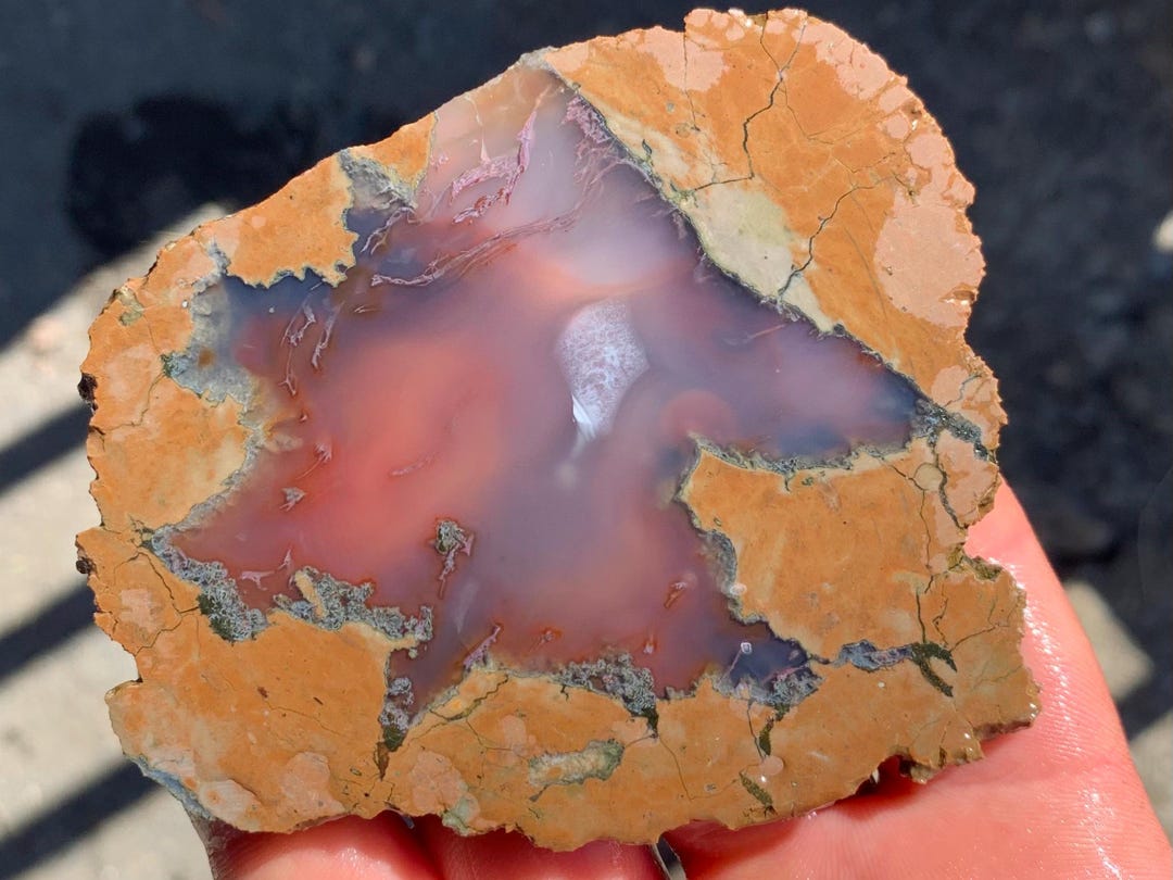 Priday Moss Agate Rough Slab - Etsy