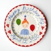 Birthday Plate - Etsy