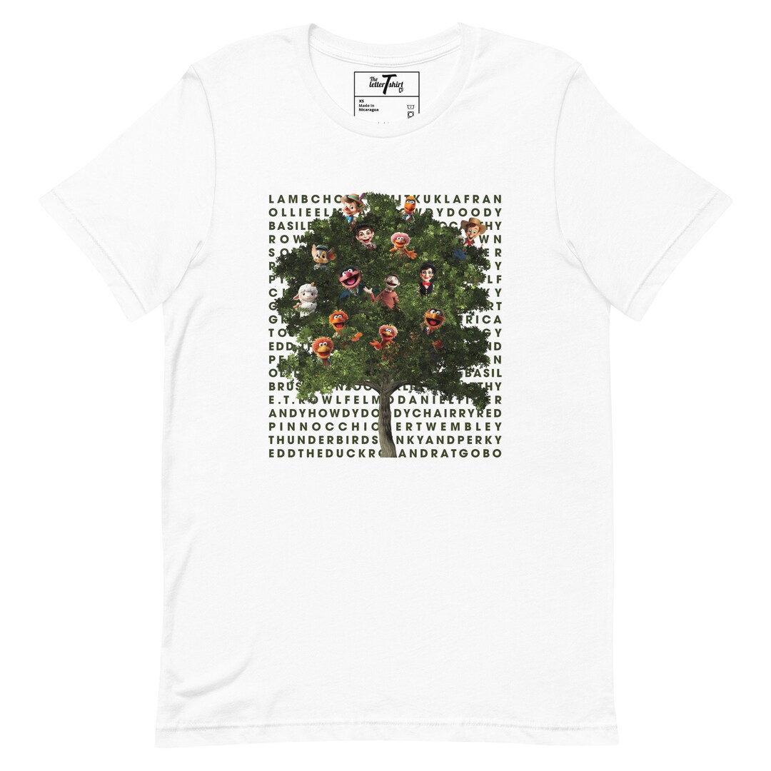 The Puppet Tree Shirt, Puppetry, Puppets, Puppet, Muppets, Sesame ...