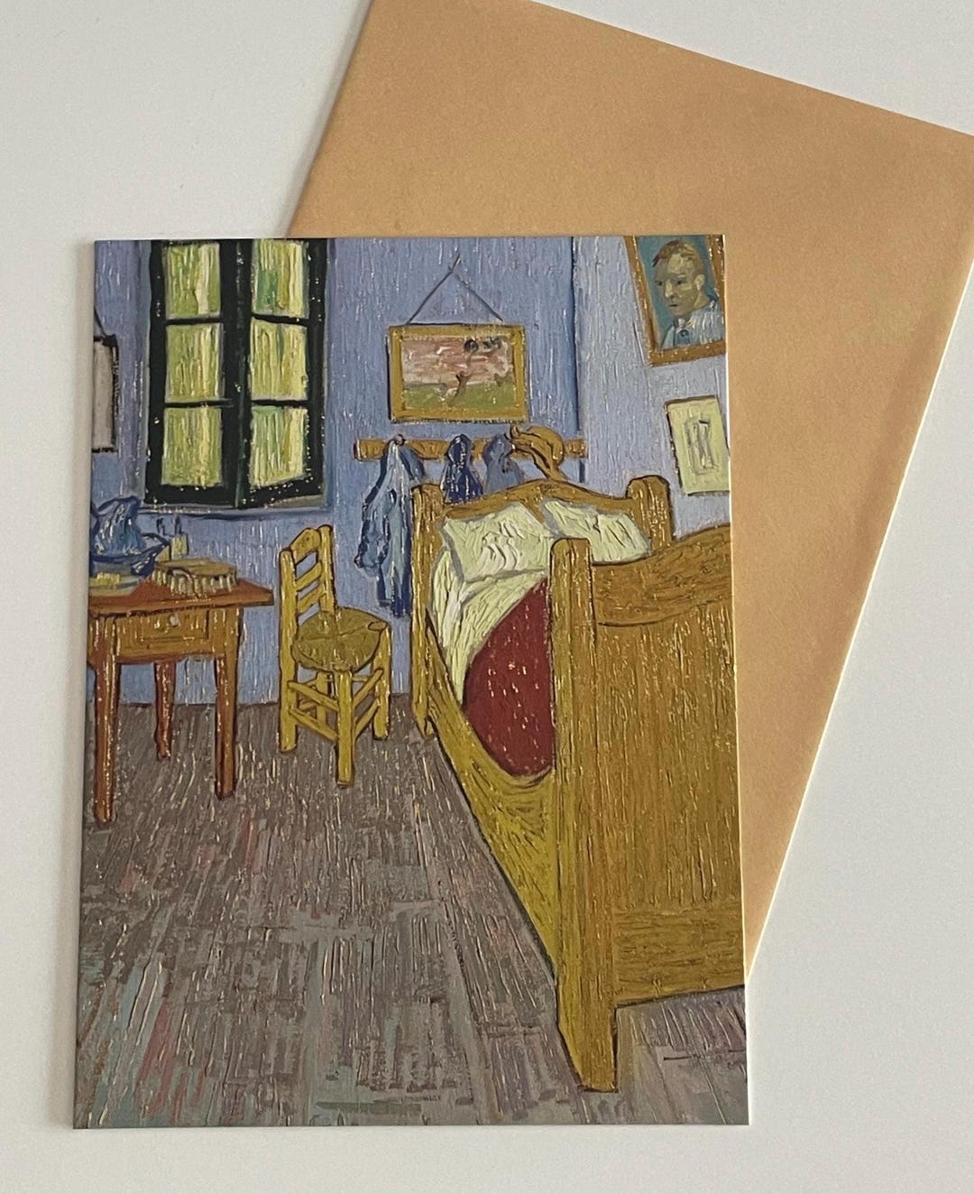Vincent Van Gogh Greeting Card Gift Idea Art Lover Custom Card Birthday ...