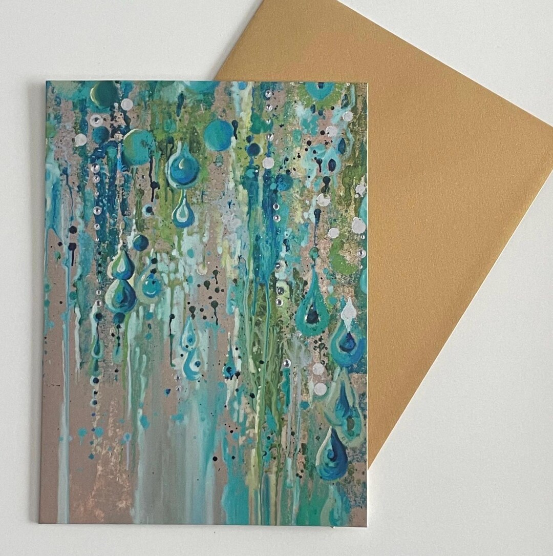 Emerald Design Housewarming Custom Card Birthday Graduation Note Card ...