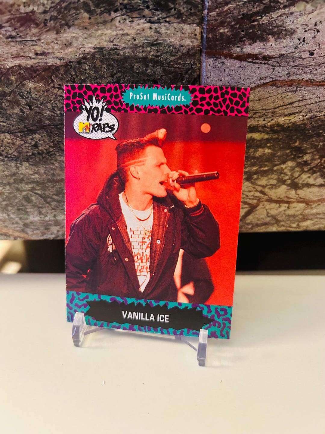 Vanilla Ice #88 Yo! MTV Raps 1991 Trading Card - Etsy