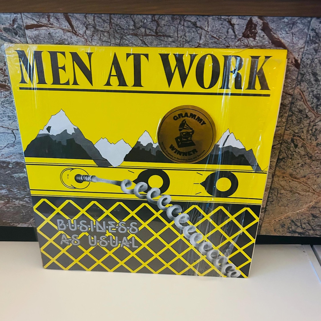 Men at Work 1982 Vinyl Business as Usual LP Album - Etsy
