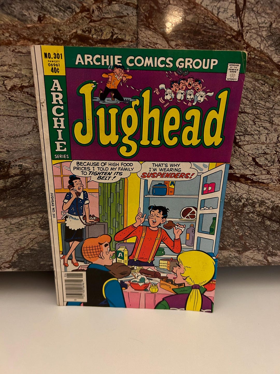 Jughead Vol 301 Archie Comic Book June 1980 Suspenders Cover - Etsy