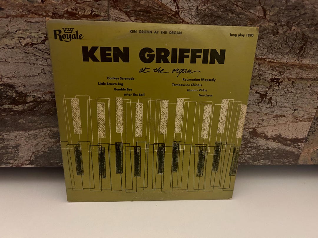 Ken Griffin at the Organ 10 Inch Vinyl Record - Etsy