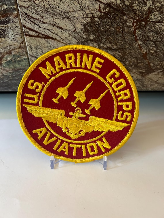 USMC Aviation Vintage Embroidered Patch - Gem
