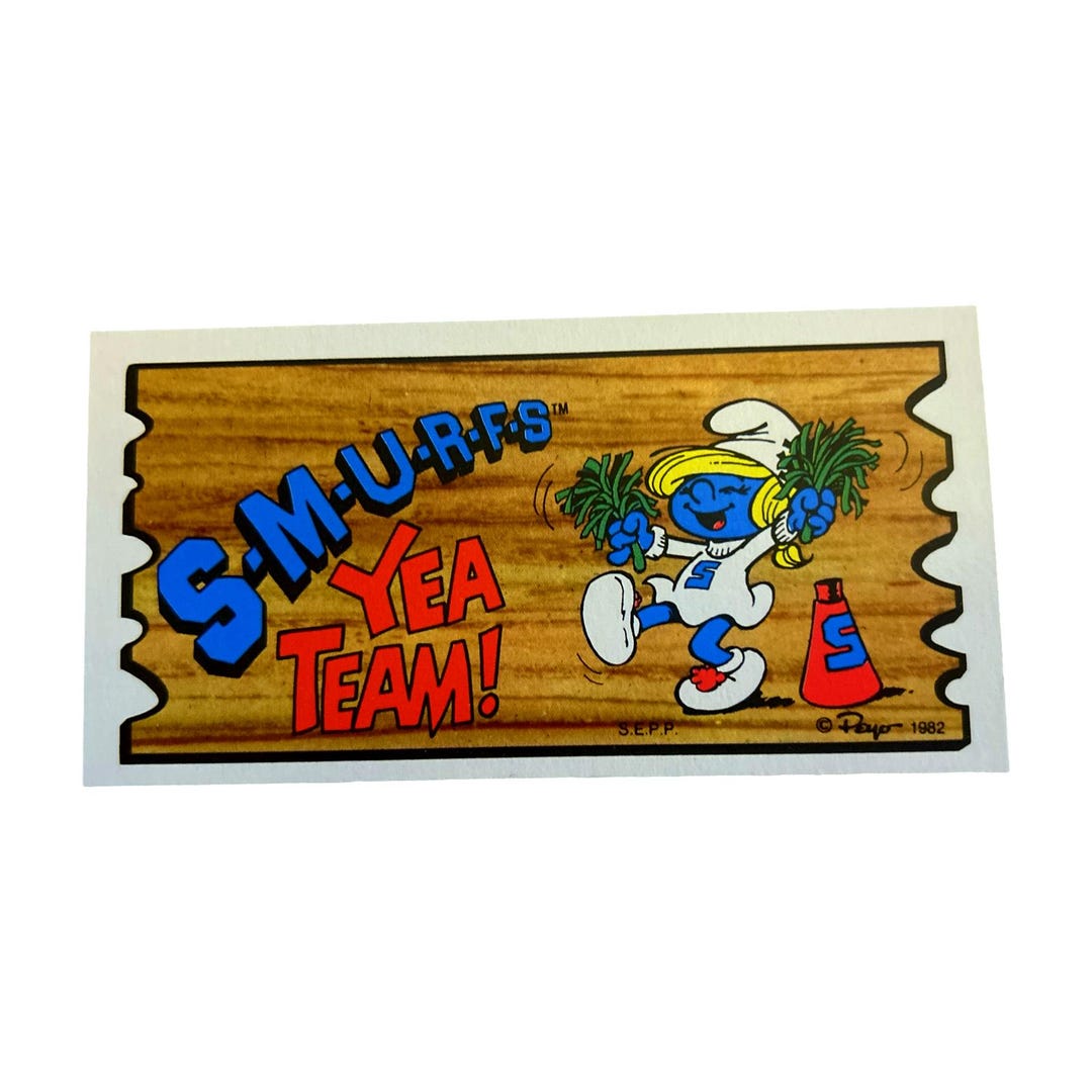 Smurfs (1982) #35 Vintage Trading Card - Etsy