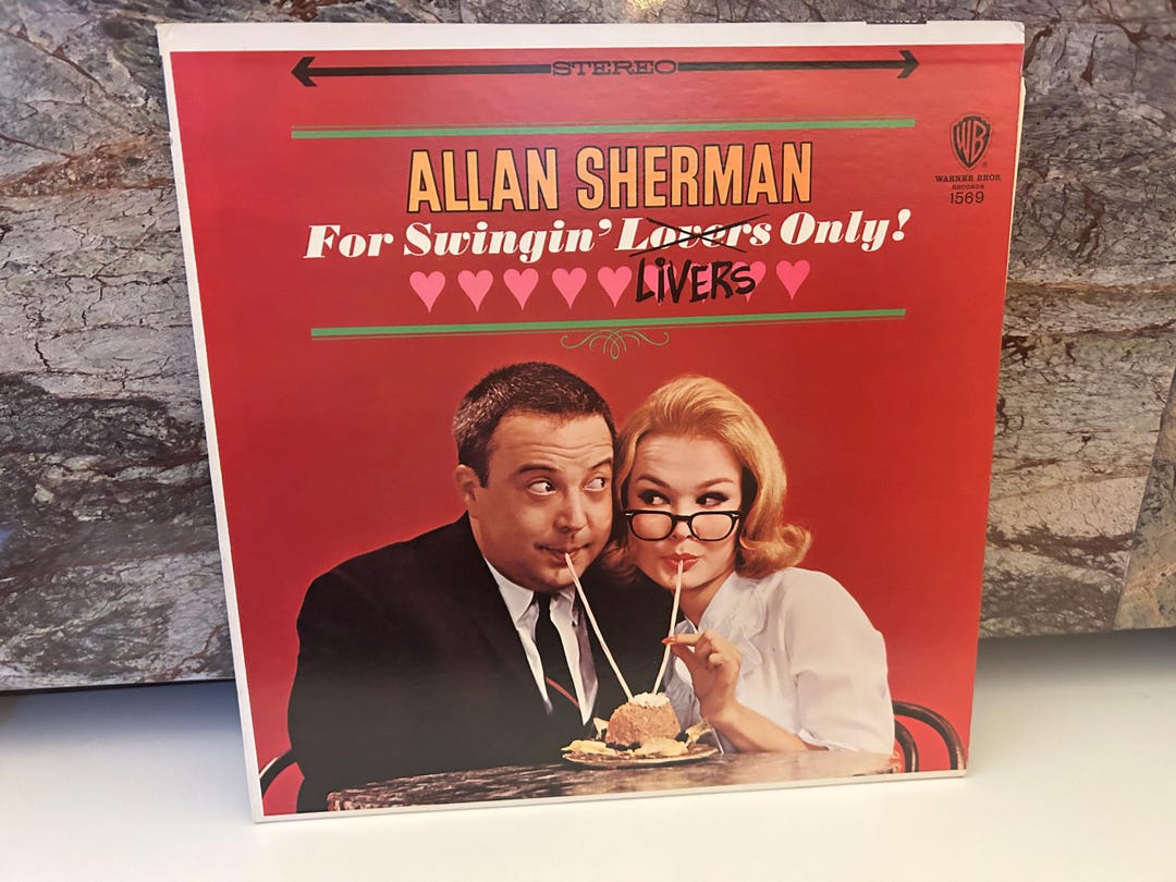 Allan Sherman LP Vinyl Record for Swingin' Livers Only Album - Etsy