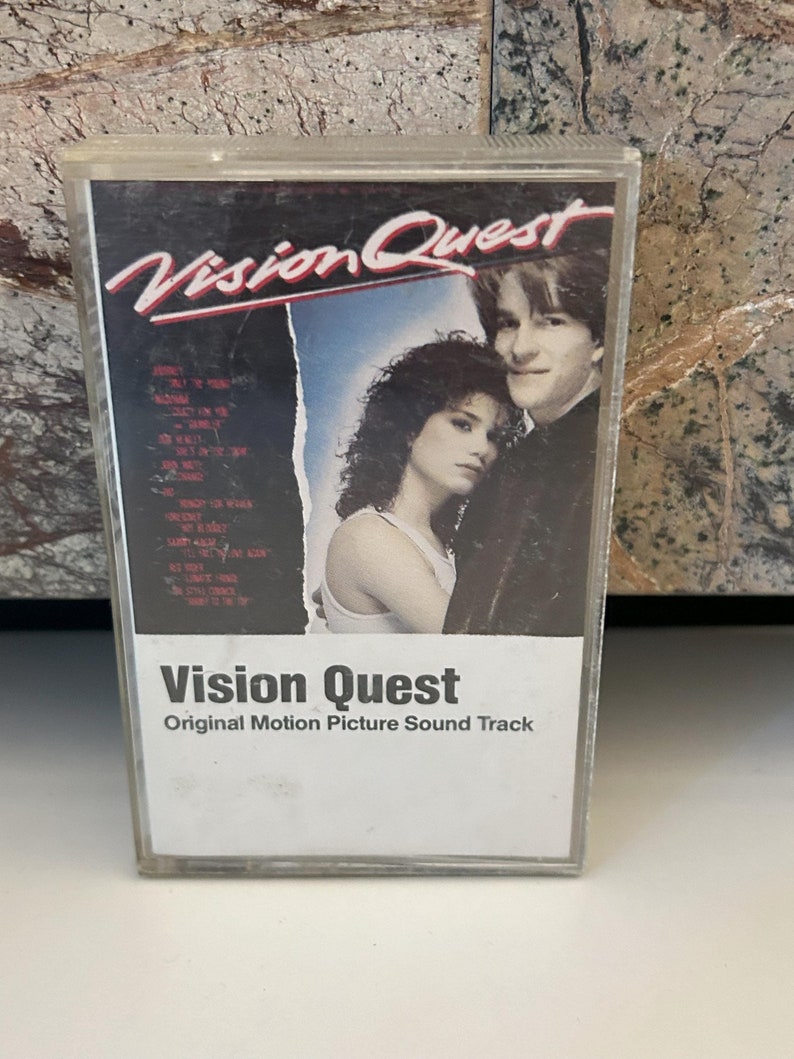 Vision Quest 1985 Cassette Original Motion Picture Sound Track - Etsy