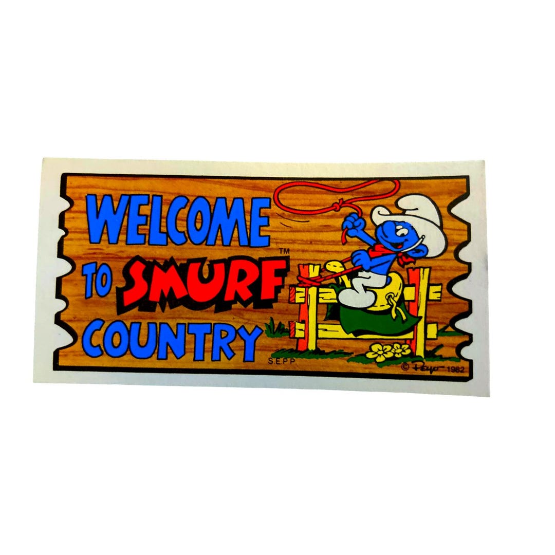 Smurfs (1982) #19 Vintage Trading Card - Etsy