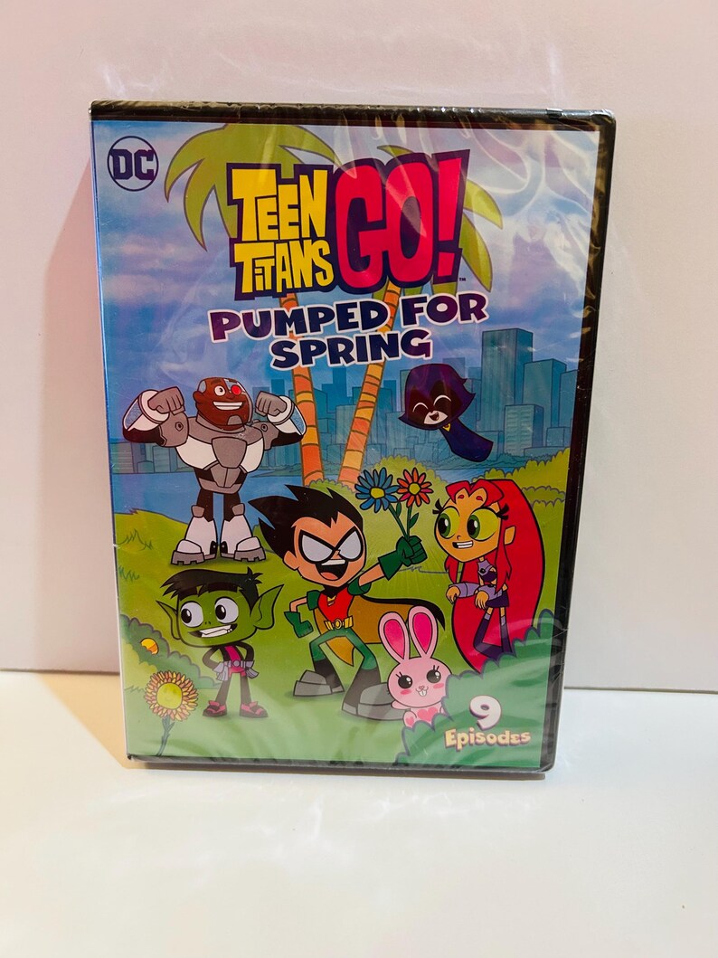 Teen Titans Go DVD Pumped for Spring SEALED - Etsy