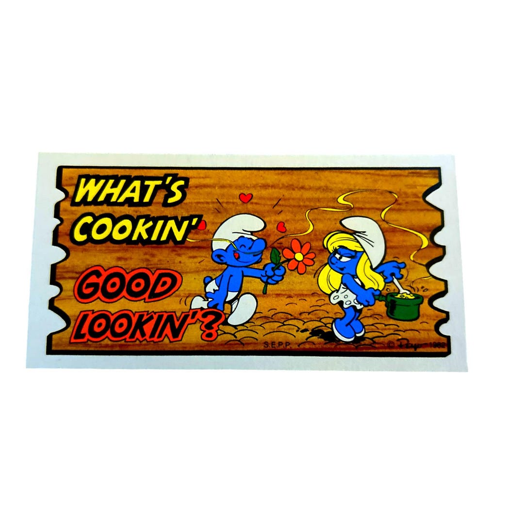 Smurfs (1982) #32 Vintage Trading Card - Etsy