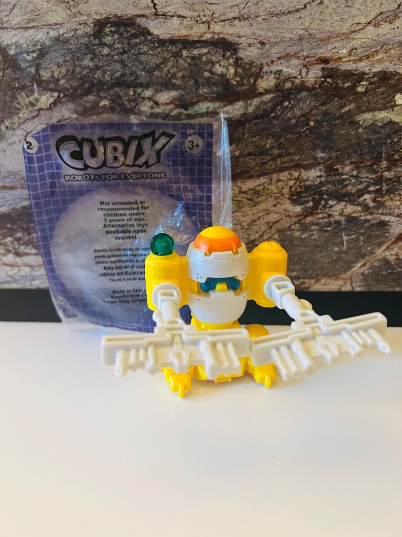Cubix Robot 2001 Happy Meal Toy - Etsy