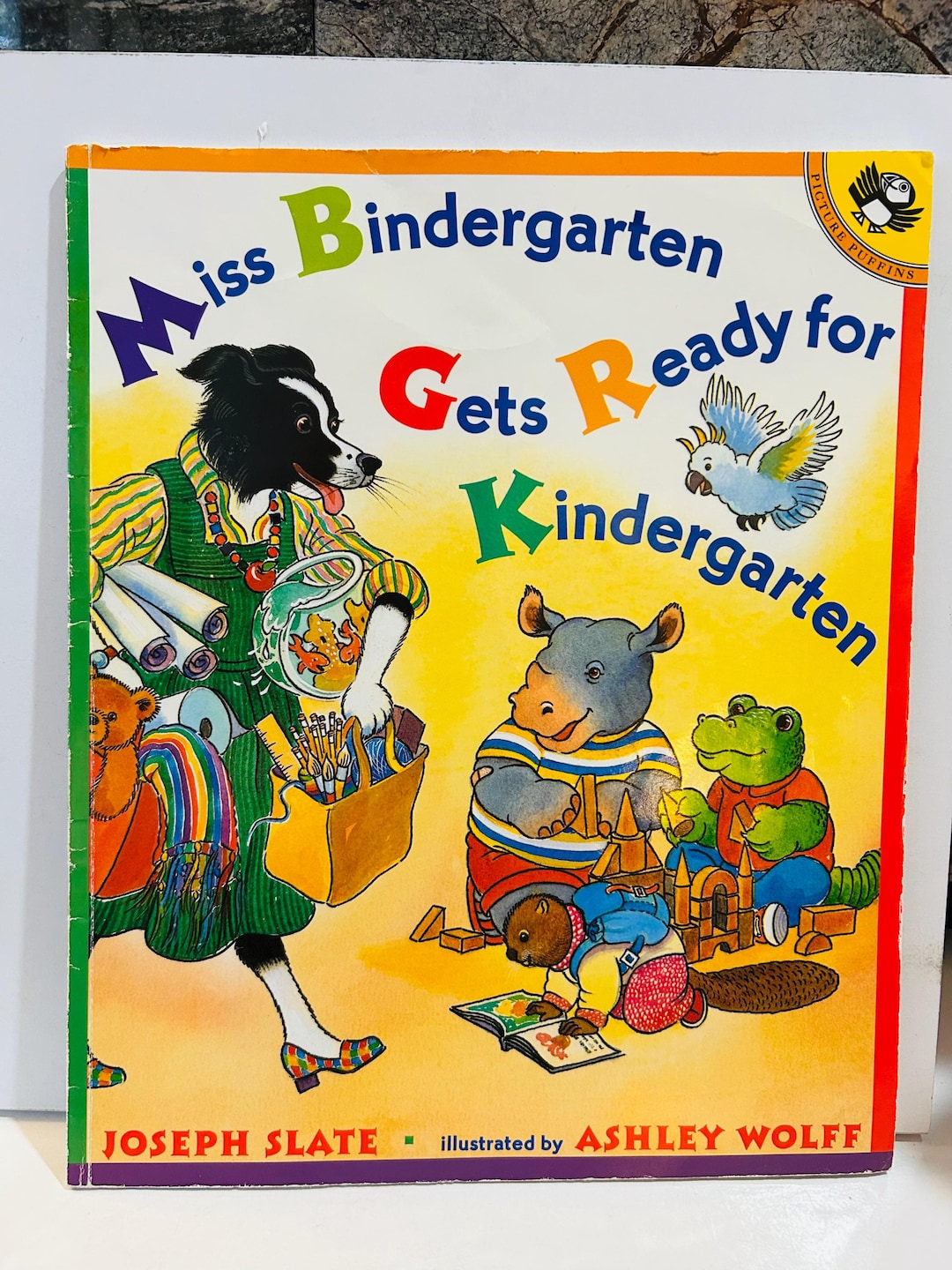 Miss Bindergarten Gets Ready for Kindergarten Book 9x11 Paperback (2001 ...
