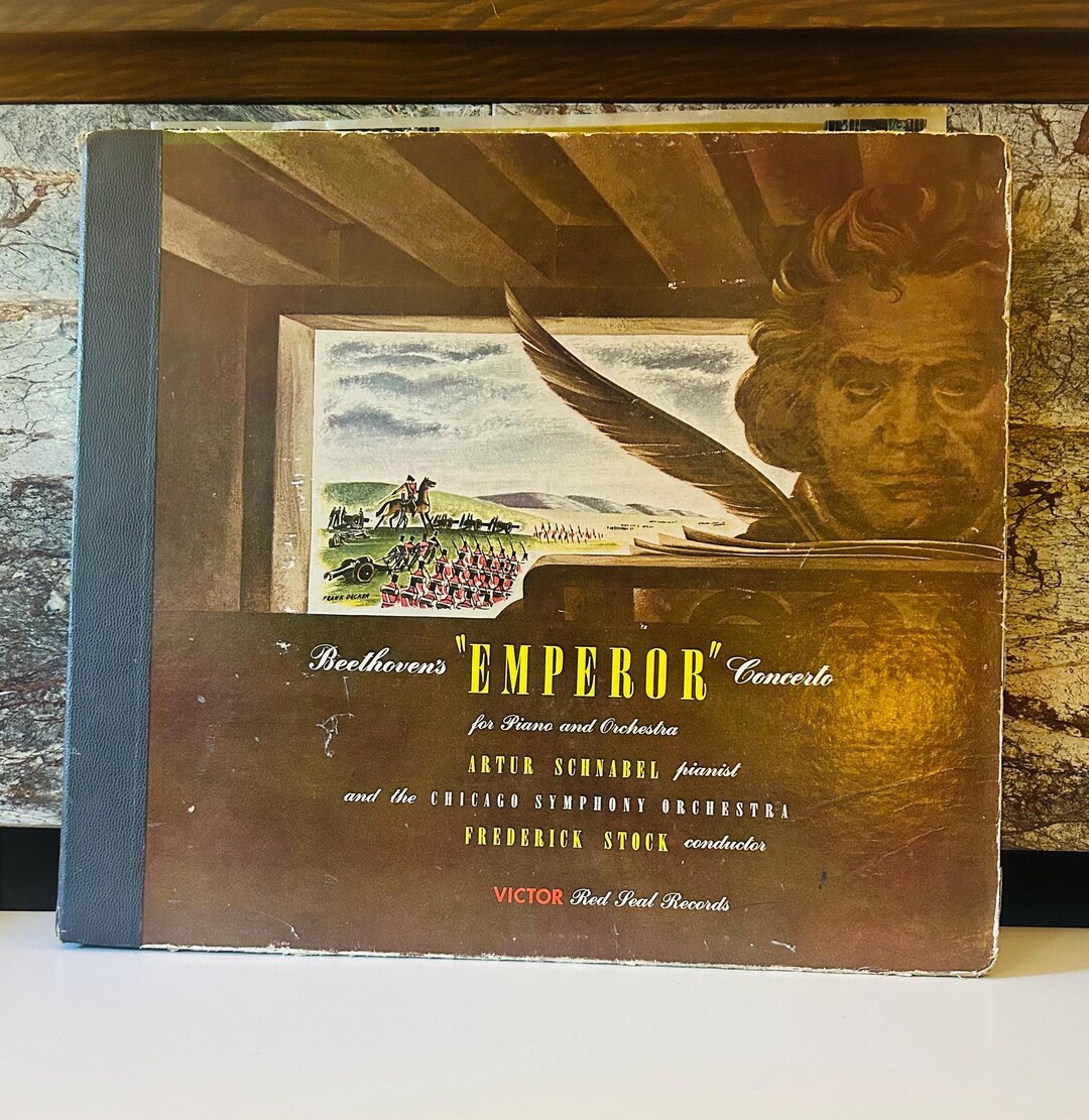 Beethoven Emperor Concerto LP Box Set - 3 Vinyls (missing 2) AS IS ...