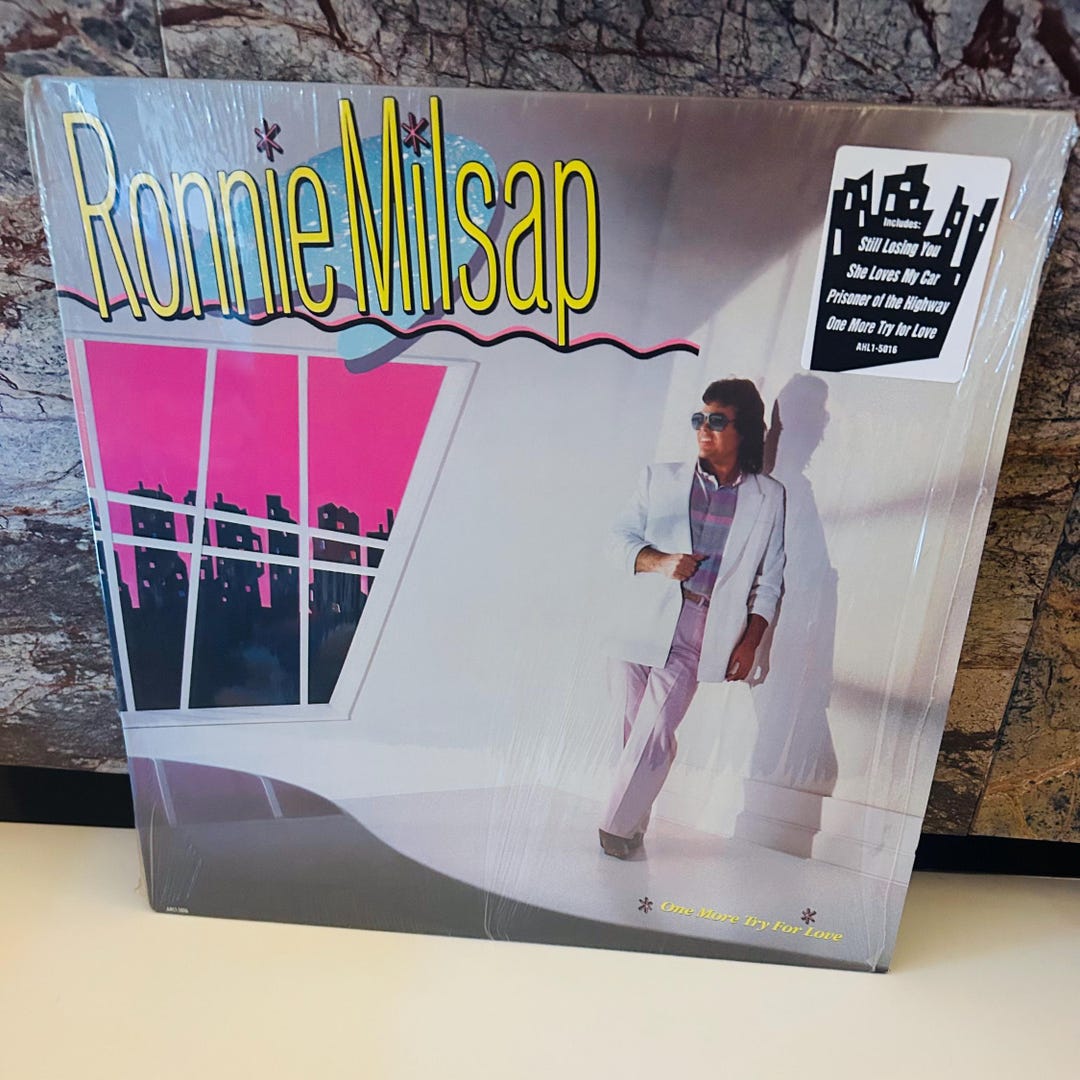 Ronnie Milsap 1984 Vinyl One More Try for Love LP Album - Etsy