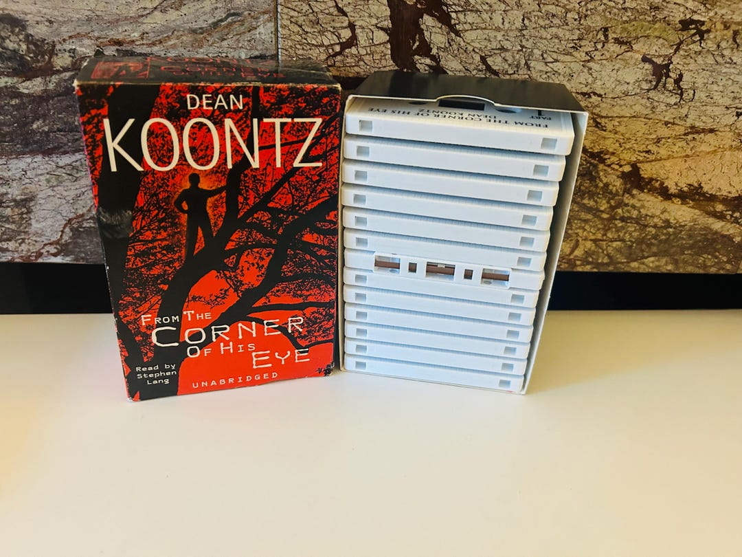 Dean Koontz Book on Tape From the Corner of His Eye 13 Cassette Box Set ...