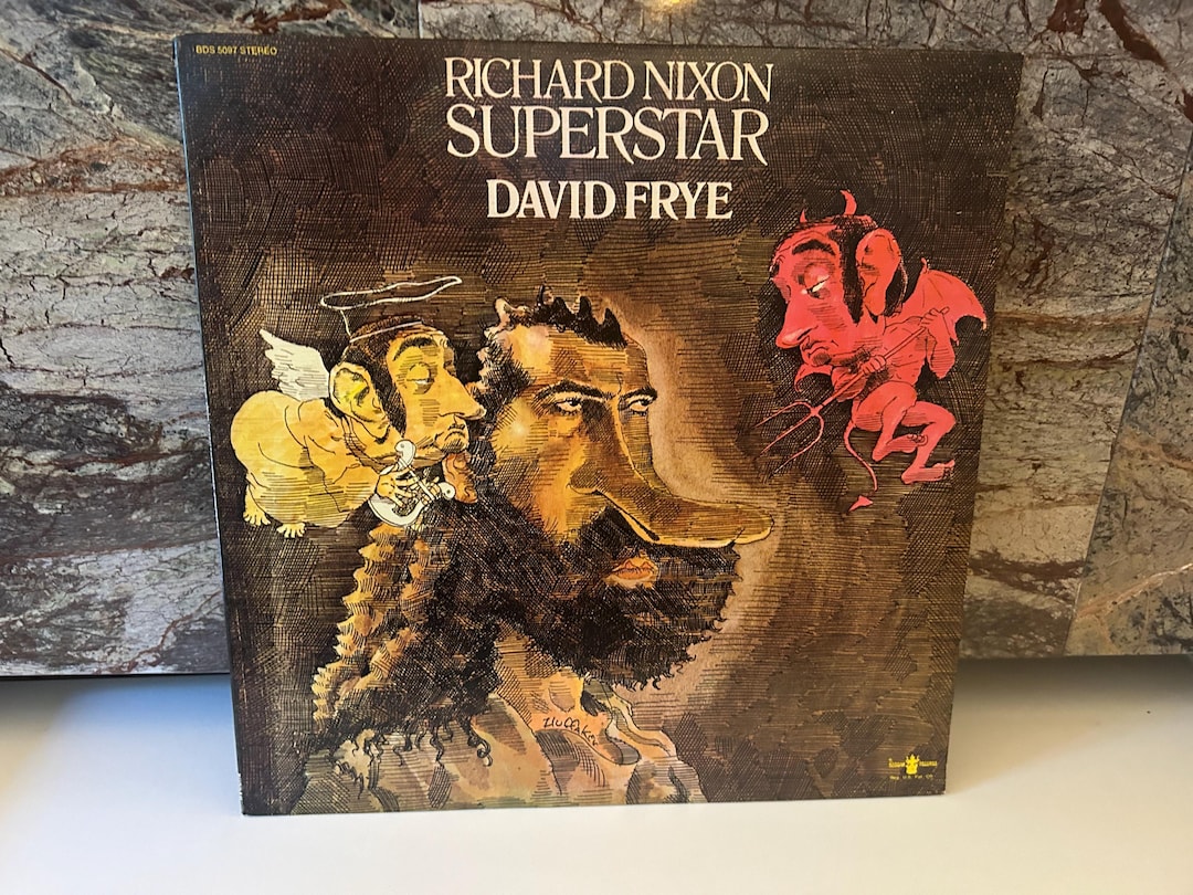 David Frye 1971 LP Vinyl Record Richard Nixon Superstar Album - Etsy